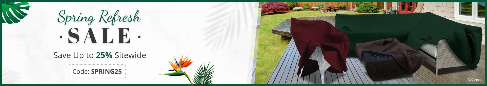 Spring Refresh Sale | Coversandall